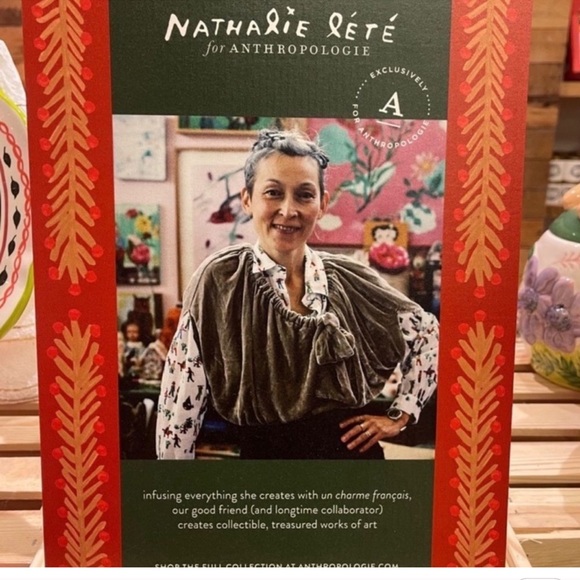 Anthropologie | Kitchen | Nathalie Lete For Anthropologie Holiday ...